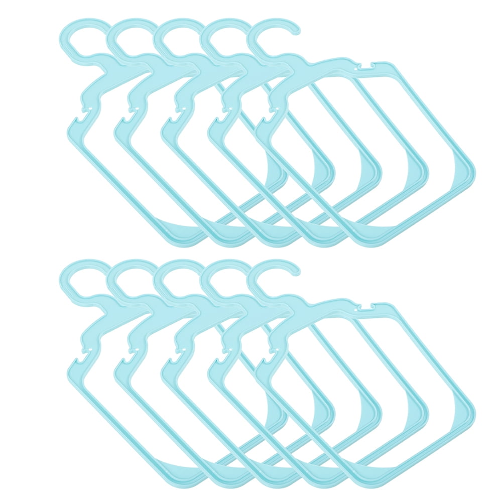 BESTYASH 10Pcs Small Plastic Dog Clothing Hangers Practical Pet Clothes ...