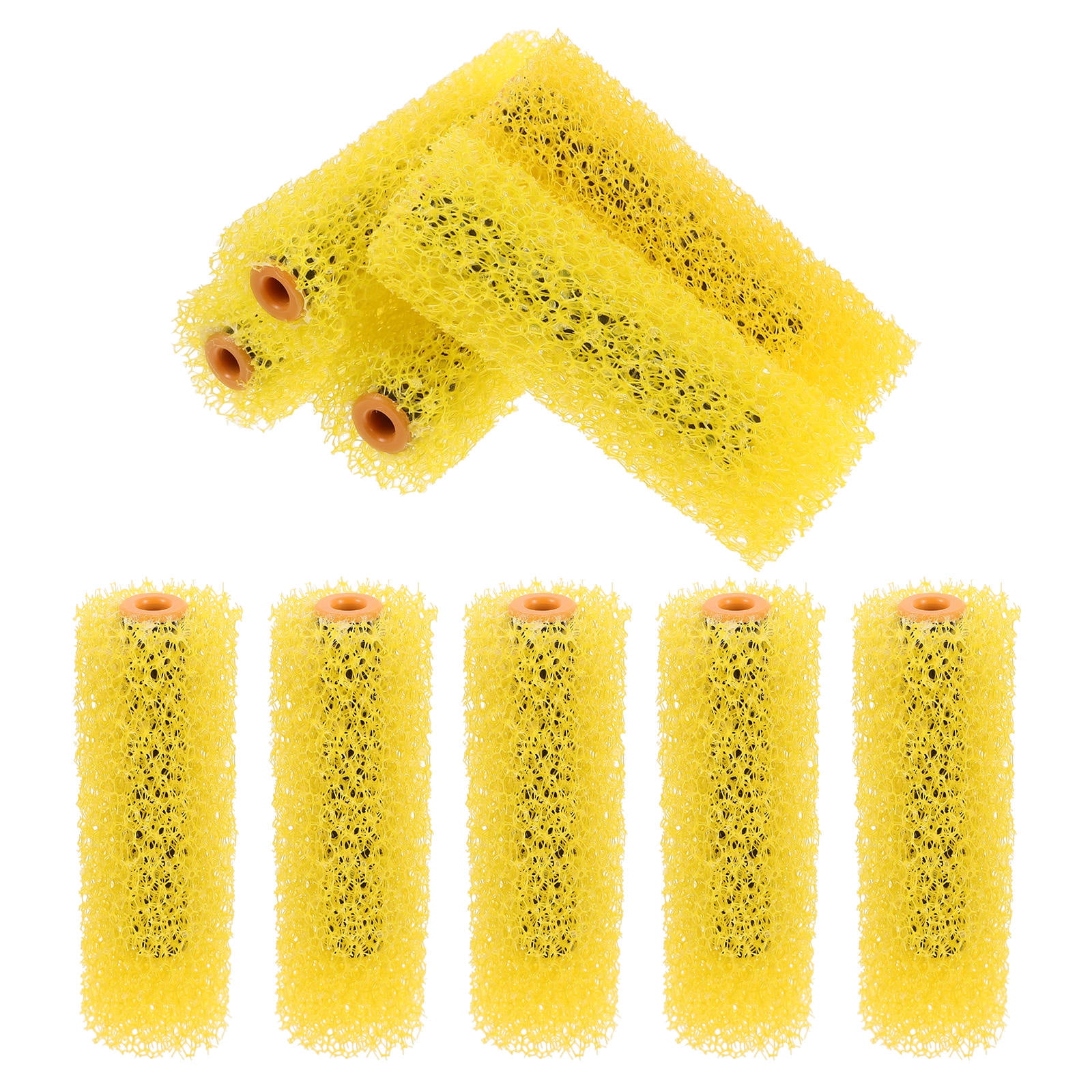 BESTYASH 10Pcs Small Rollers for Painting with Elastic Patterning and ...