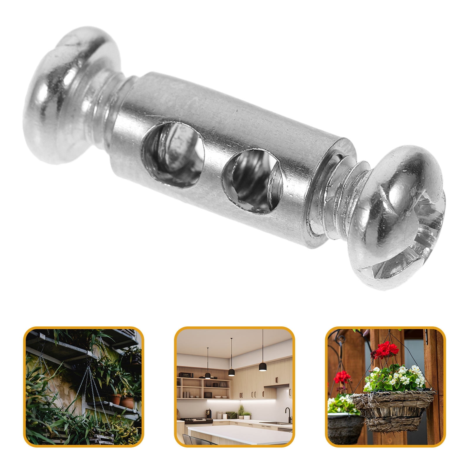 BESTYASH 10Pcs Stainless Steel Wire Rope Cable Clamps Durable Fastener ...