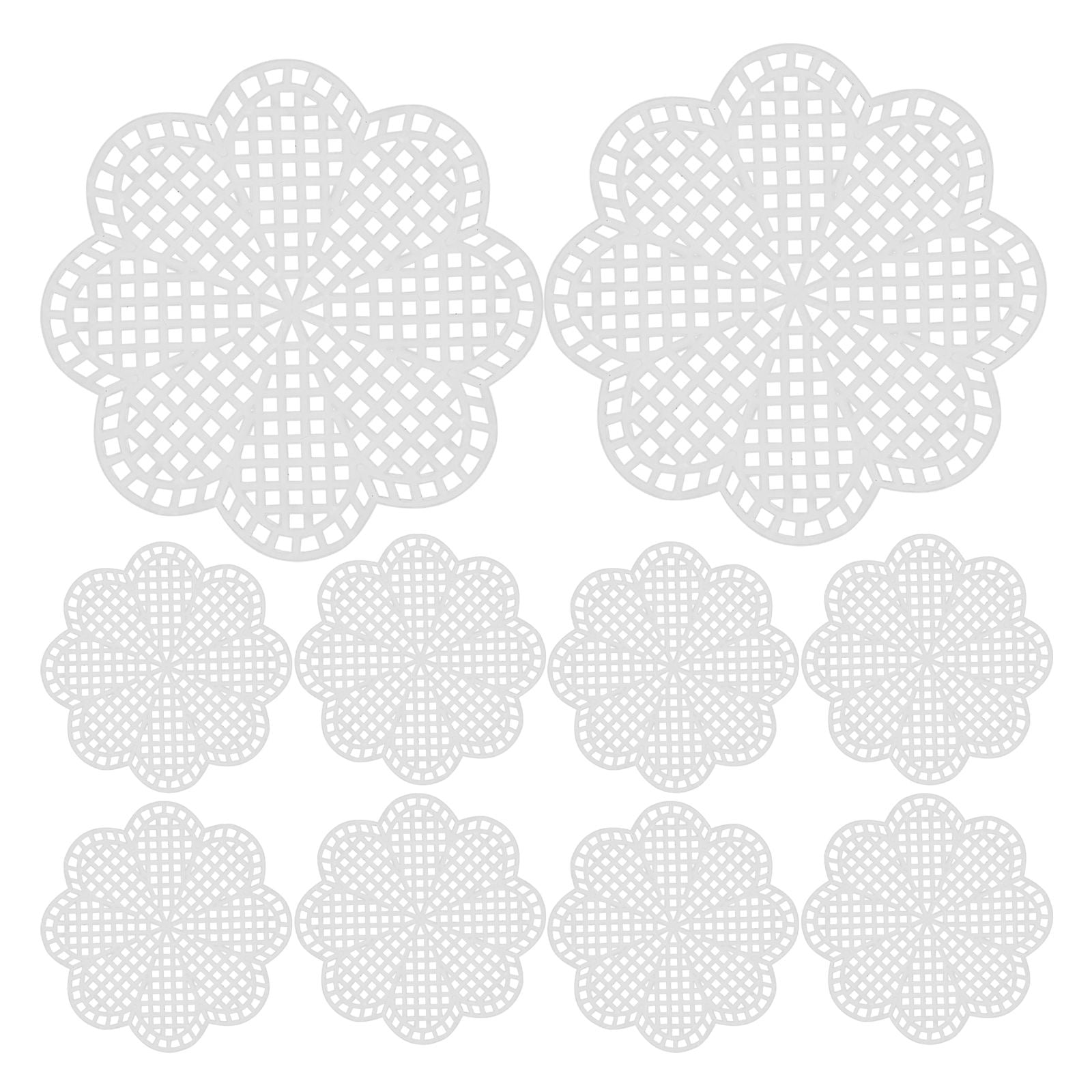 BESTYASH 10Pcs White Plastic Mesh Sheets Resistant to Deformation for ...