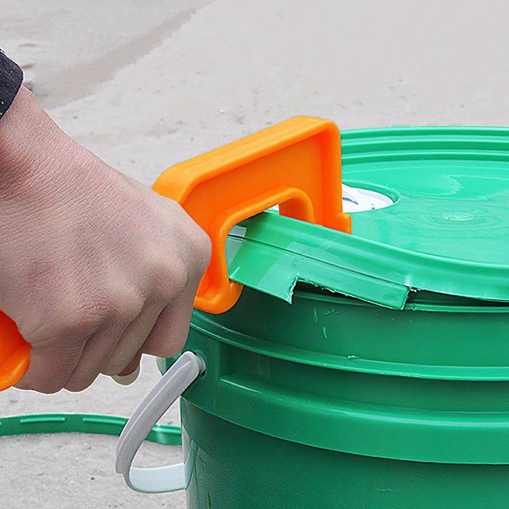 BESTYASH 10pcs Pail Lid Opener Plastic Orange Sturdy Design for Cans ...