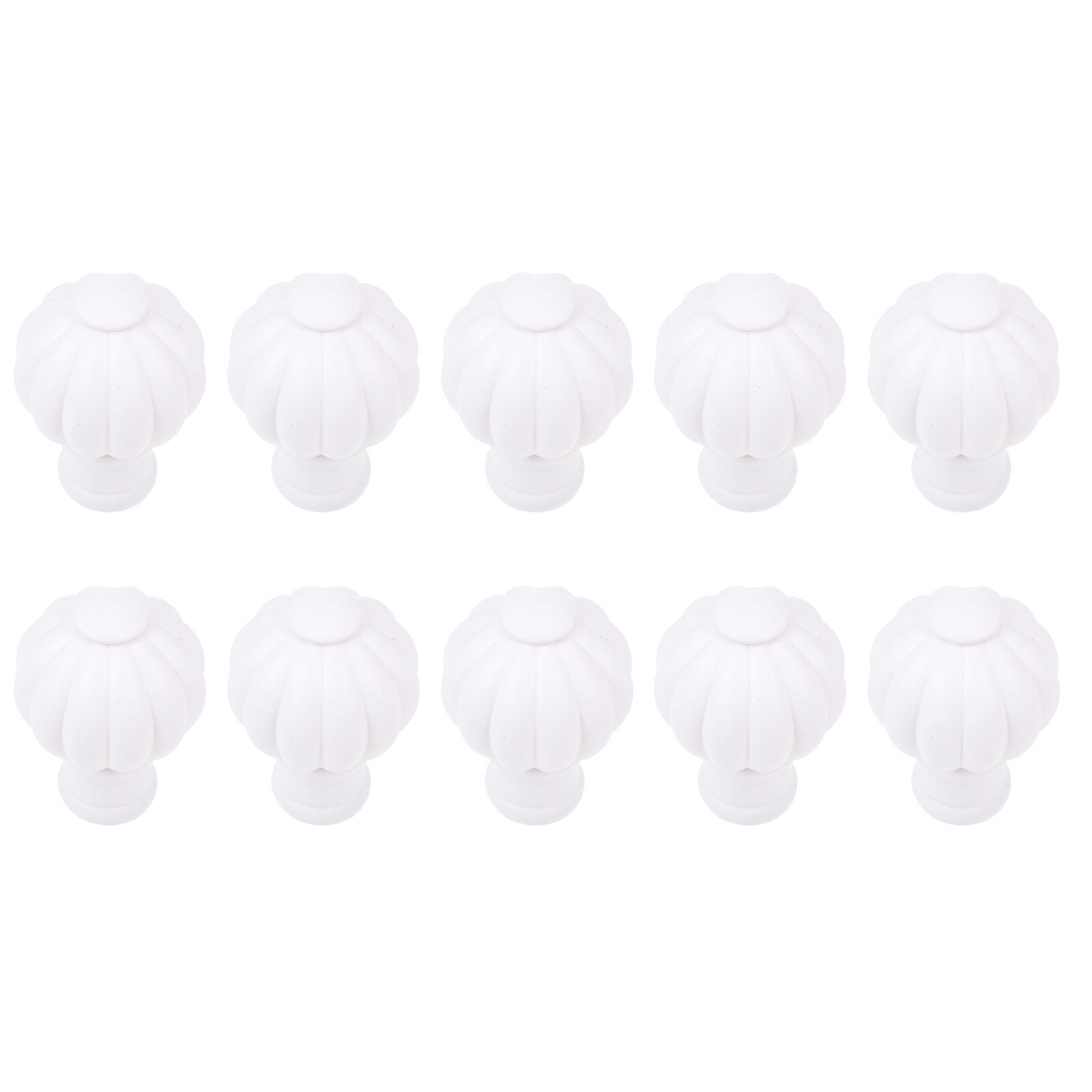 BESTYASH 10pcs decorative window finials Plastic Round Fastening Window ...