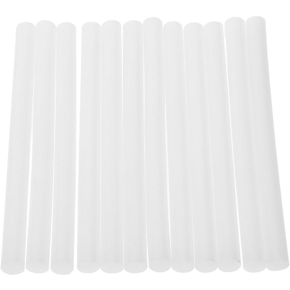 BESTYASH 12Pcs Glue Sticks Mini Hot Glue Sticks White Adhesive Easy ...