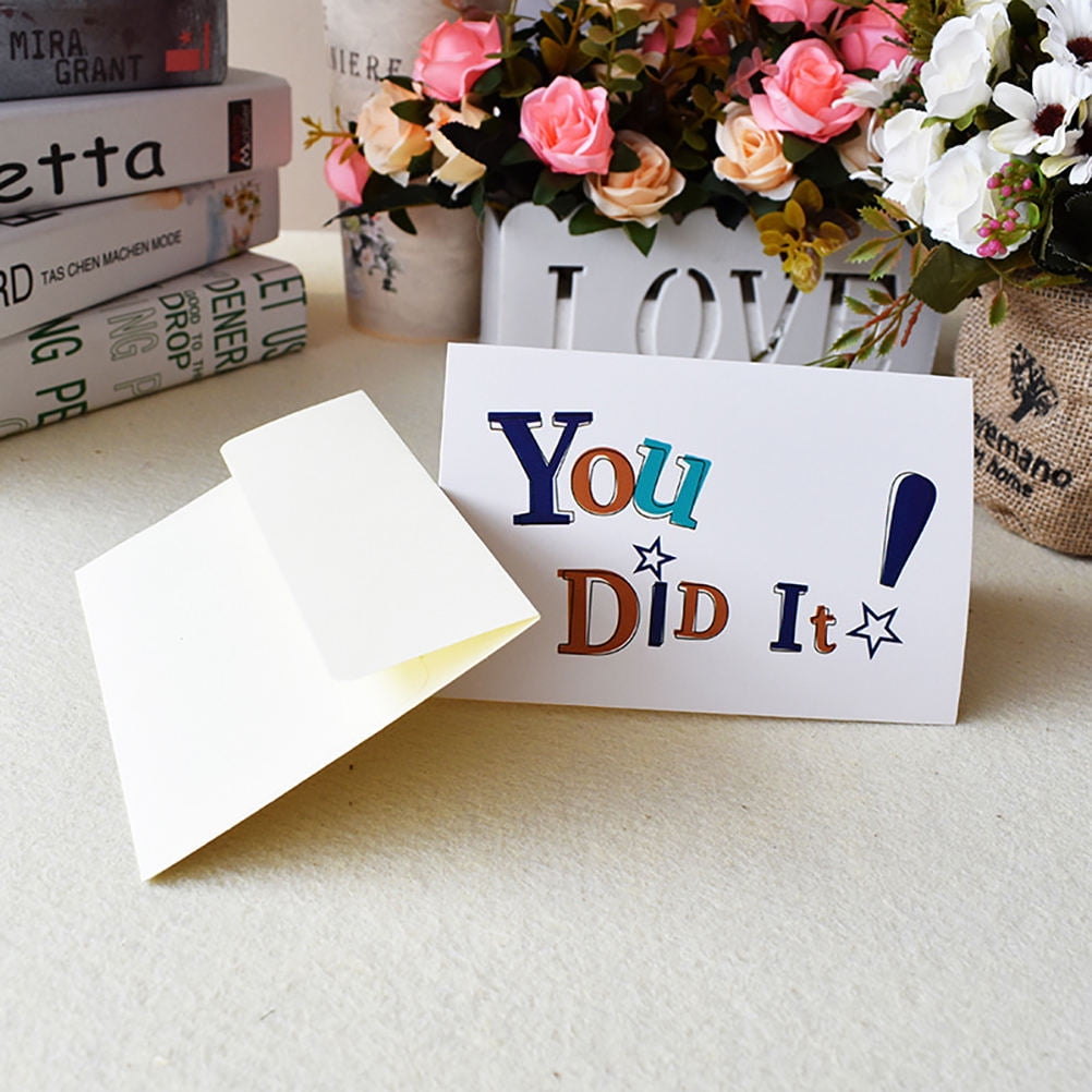BESTYASH 12Pcs Graduation Greeting Cards with Envelopes Assorted Color ...