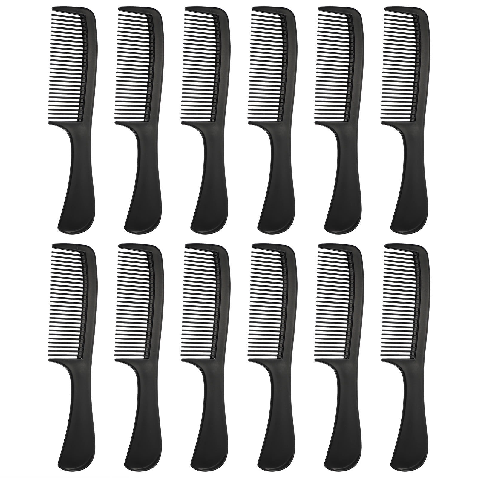 BESTYASH 12-Piece Hair Styling Comb Set for Barbers, Plastic Combs for ...