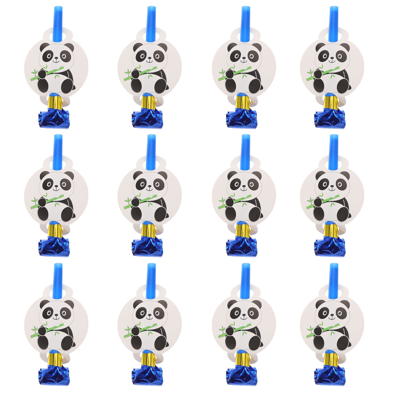 BESTYASH 12Pcs Party Horns Whistles Set in Assorted Colors Made of ...