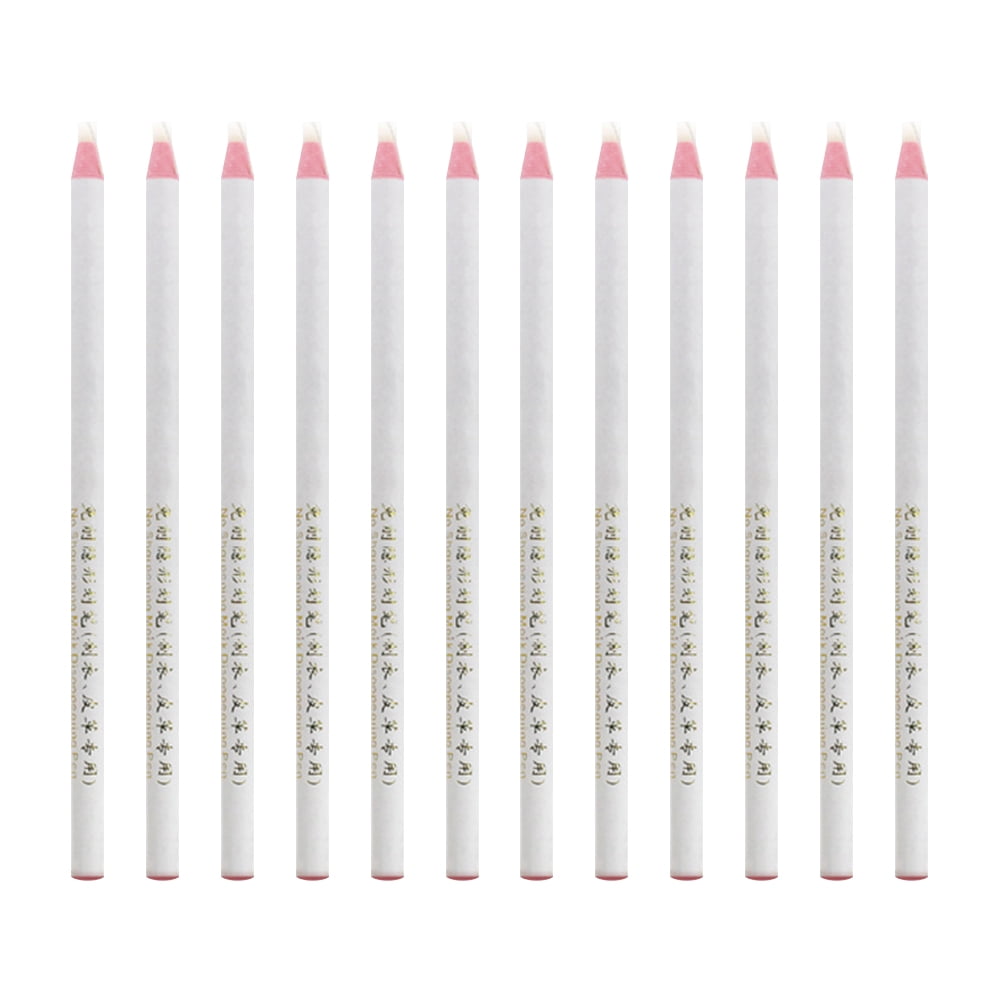 BESTYASH 12Pcs Roll Paper Crayons White High Temperature Vanishing Pens ...