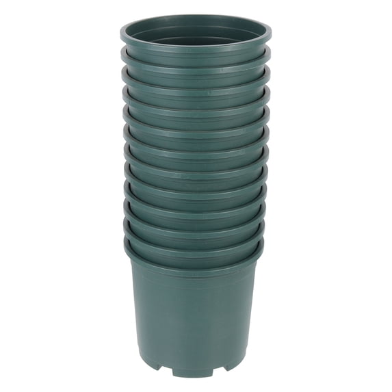 BESTYASH 12- Plastic Plant Containers for Indoor and Outdoor Garden ...