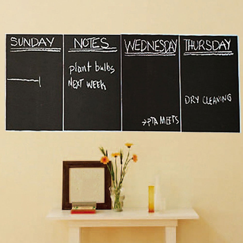 BESTYASH Dry Erase Sheets for Wall Blackboard Stick Pp 12Set - Walmart.com