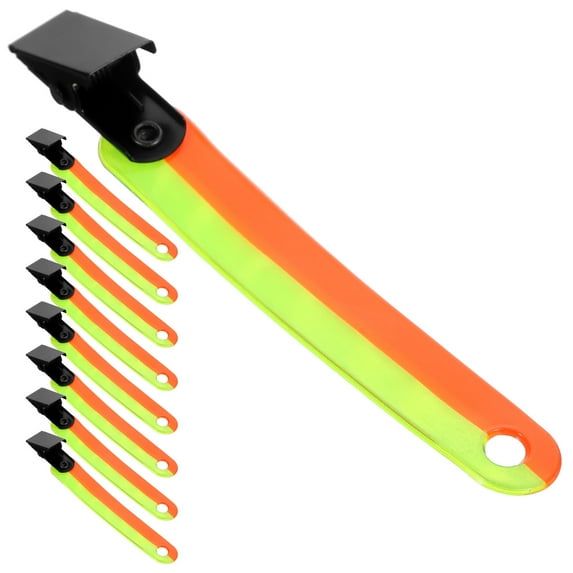 BESTYASH 12pcs Reflective Trail Marking Reflectors with PVC for Outdoor ...