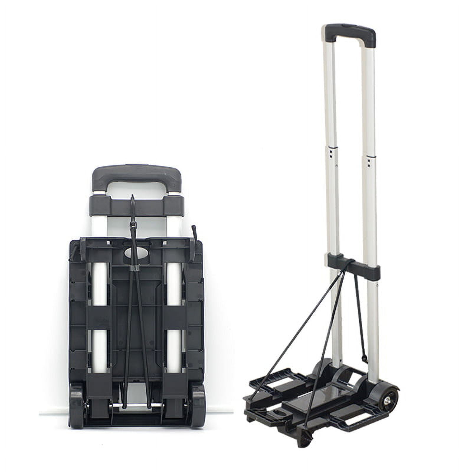BESTYASH 1Pack Portable Foldable Trolley for Moving House Black ...
