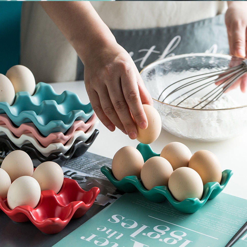 BESTYASH 1Pack Shockproof Egg Holder for Refrigerator Use with Modern ...