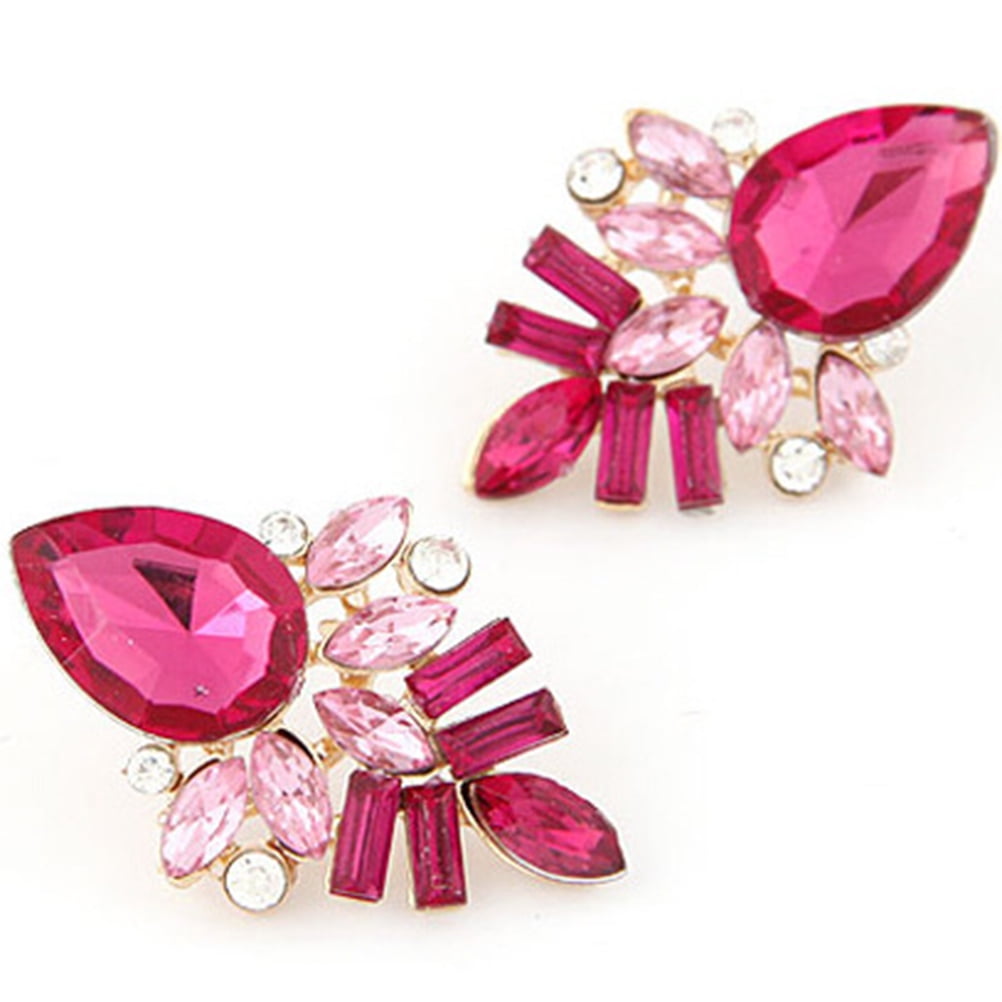 BESTYASH 1Pair Small Fresh Earrings Droplets Ear Rings Elegant Decor ...
