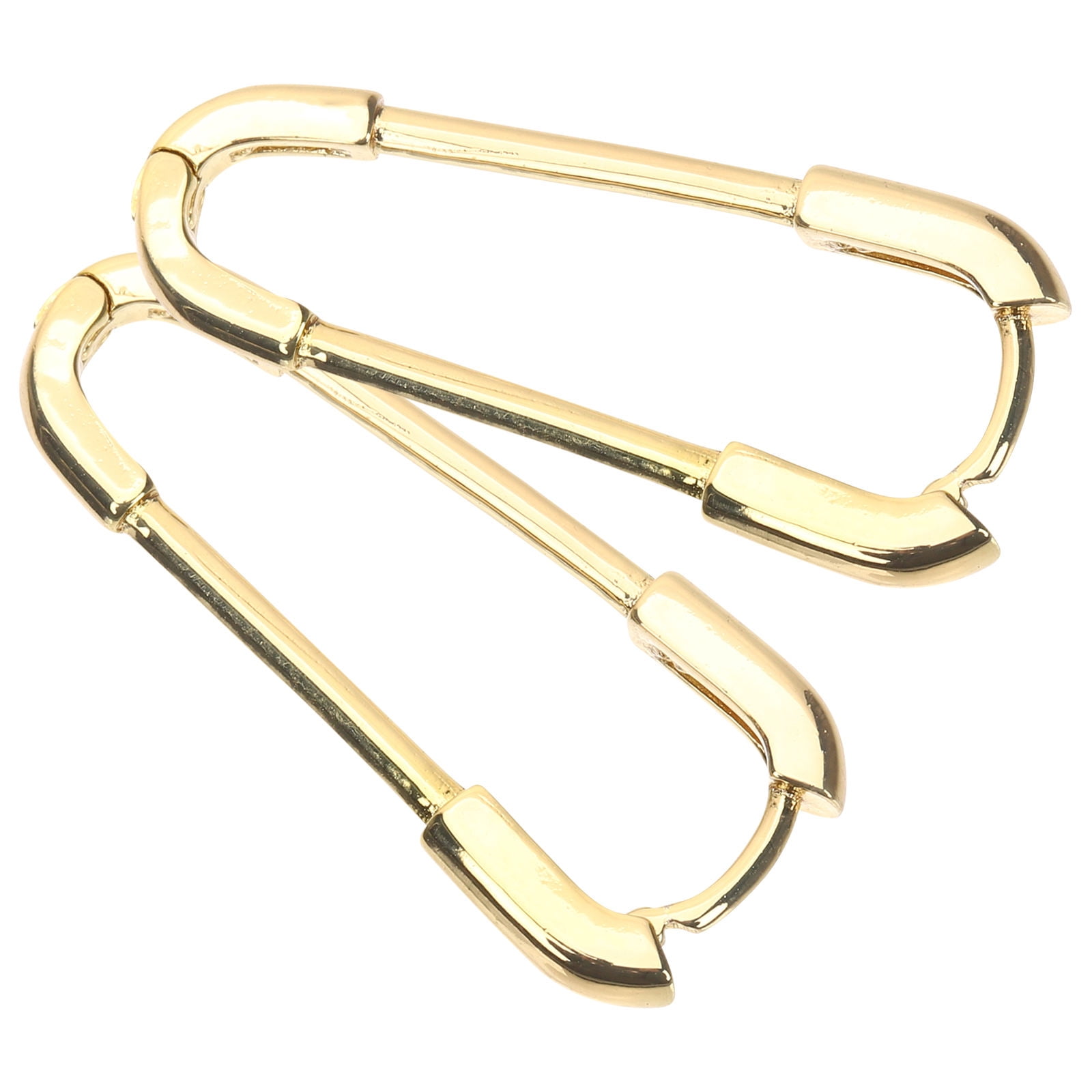 BESTYASH 1Pair Womens Dangle Safety Pin Design Creative for Parties ...