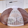 BESTYASH 1Pc Detachable Pink Plastic Food Protecting Tent with Mesh ...