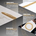 BESTYASH 1Pc Golden Metal Bag Chain Aluminum Bag Pendant Clutches ...
