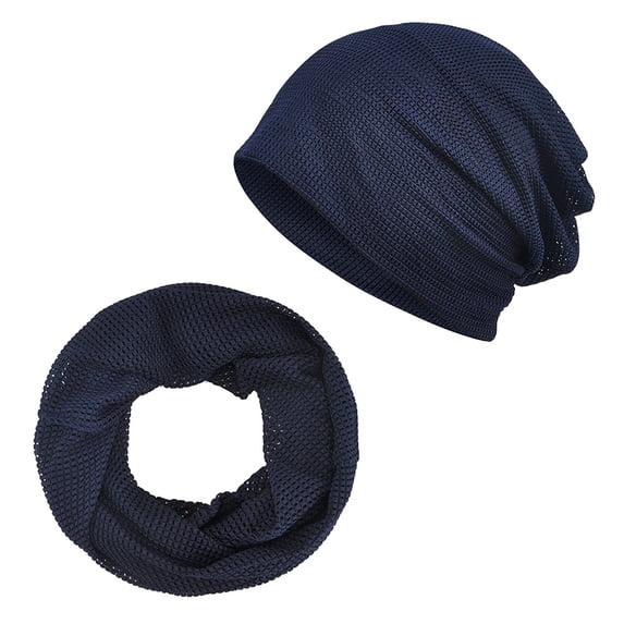 BESTYASH 1Pc Navy Mesh Breathable Cap for Spring Summer Stylish Spiral ...
