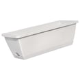 BESTYASH 1Pc Resin Rectangular Plant Basin Light Grey Thickened ...