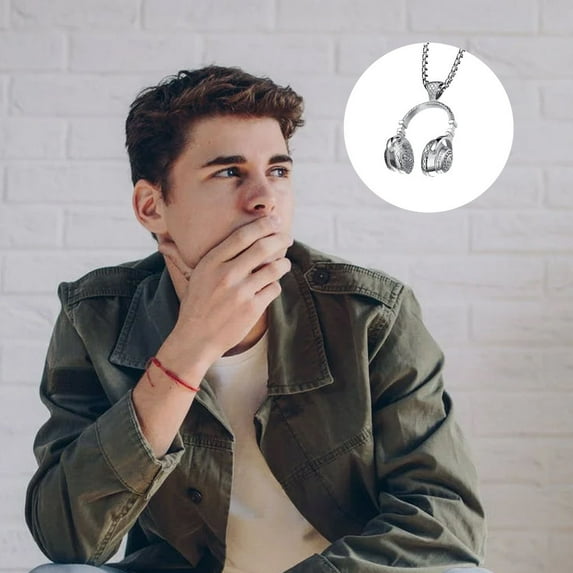 BESTYASH 1Pc Western Style Men Neck Jewelry Headset Pendant Durable ...