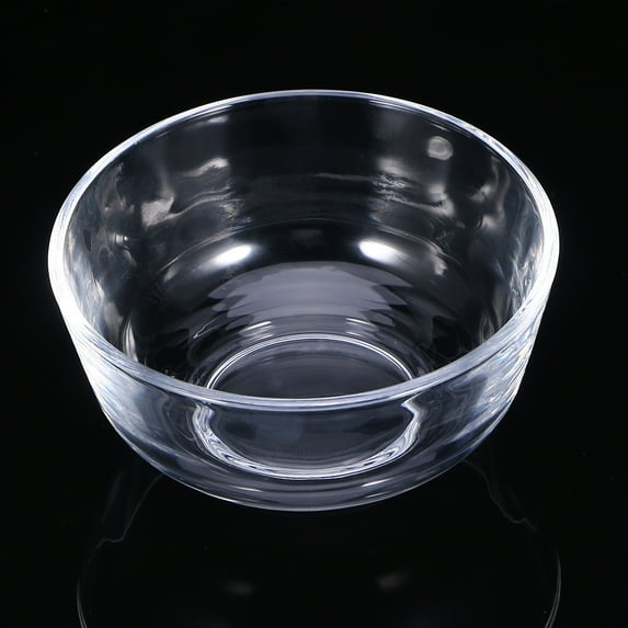 BESTYASH Clear Glass Wide Rim Bowl 1Pc - Ideal for Serving Salads ...