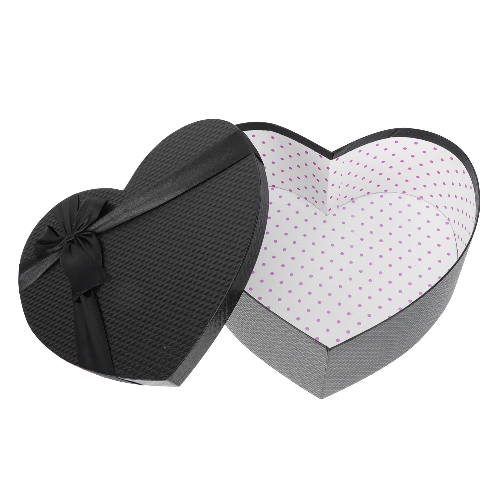 BESTYASH 1Pcs Paper Packing Box Black for Birthday Cake Storage ...
