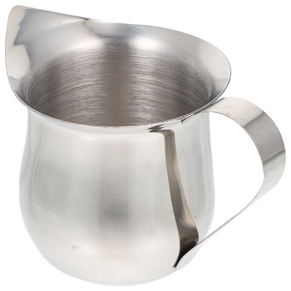 BESTYASH 1Pcs Stainless Steel Milk Cup Silver Creamer Cup for Cafe ...