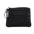 BESTYASH Black Purse Wallet with Key Chain for Women, Daily Use Compact ...