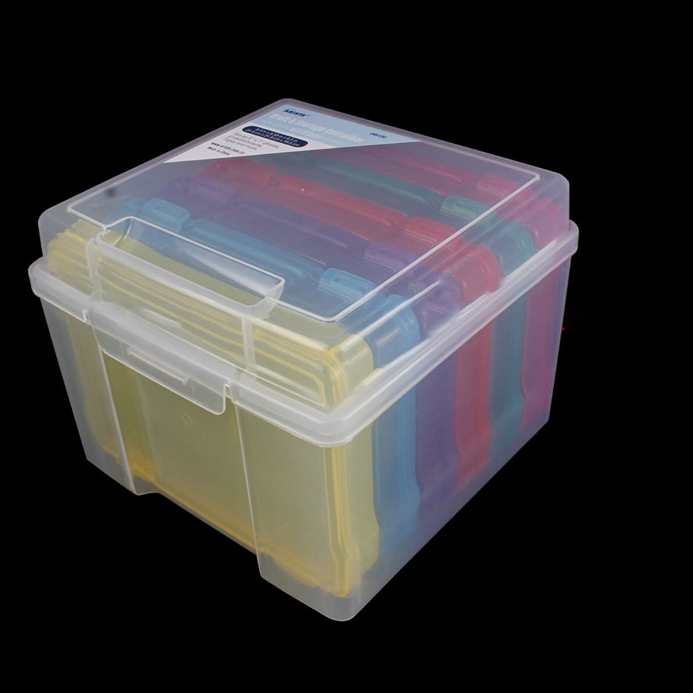 BESTYASH 1Set Craft Organizer Set Plastic Storage Case with Dividers ...