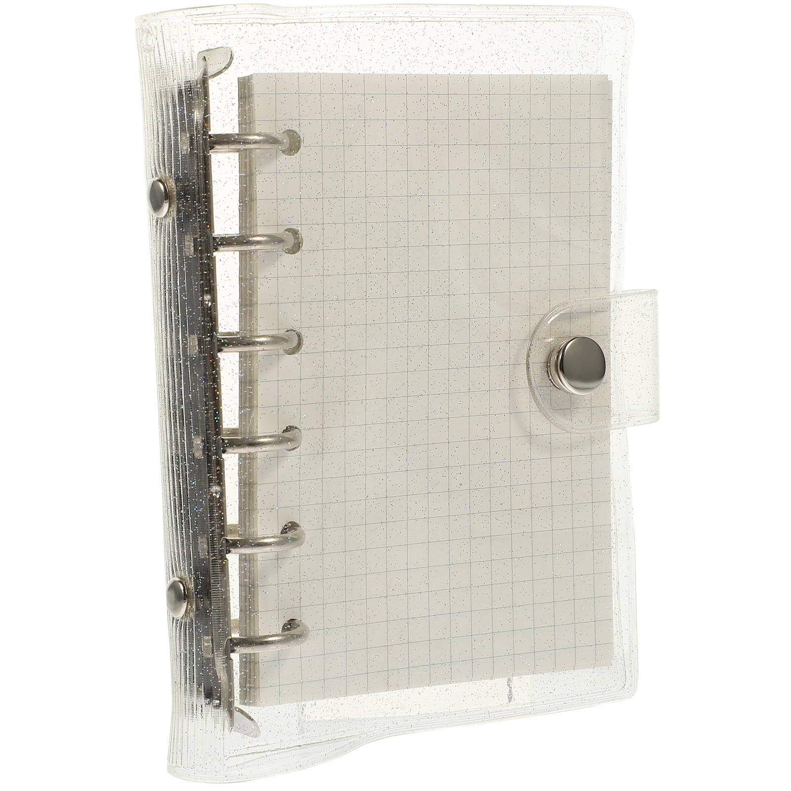 BESTYASH 1Set Creative Loose Leaf Binder Notebook Transparent Cover ...