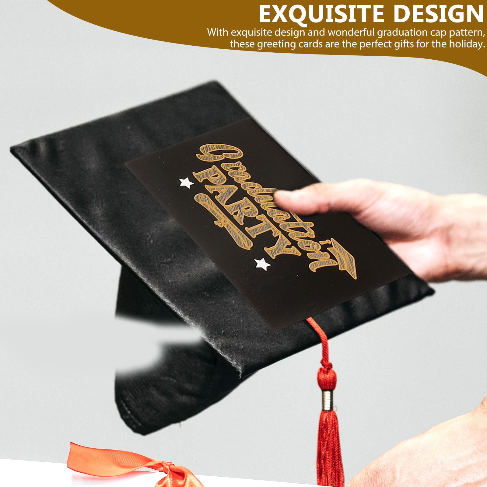 BESTYASH 1Set Graduation Paper Cards Assorted Color with Written ...