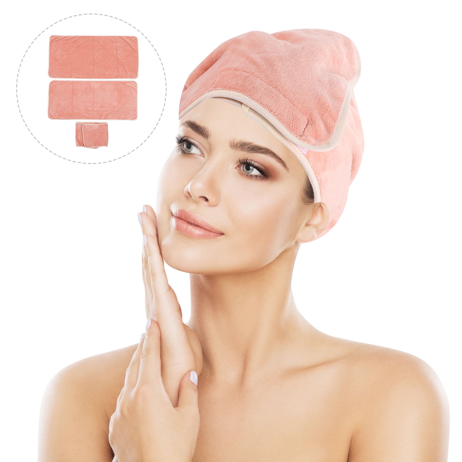 BESTYASH 1Set Orange Beauty Salon Towel Supplied with Breathable Soft ...