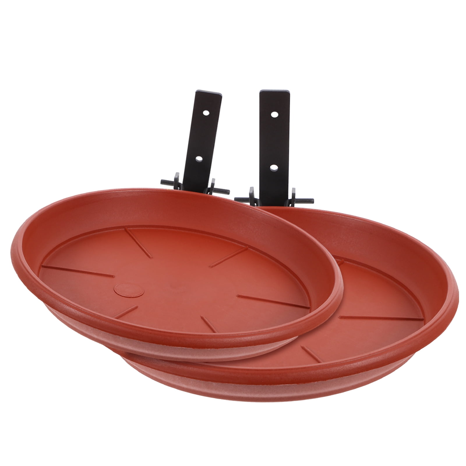 BESTYASH 1Set Plastic Hanging Bird Feeder with Bird Bath for Deck ...