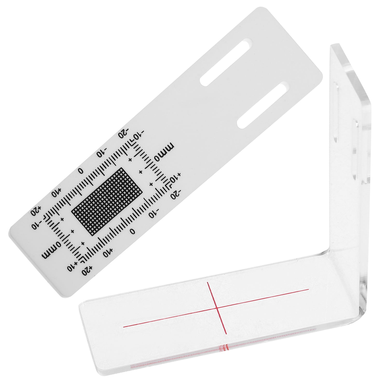 BESTYASH 1Set Portable Acrylic Crack Width Measuring Tool for ...