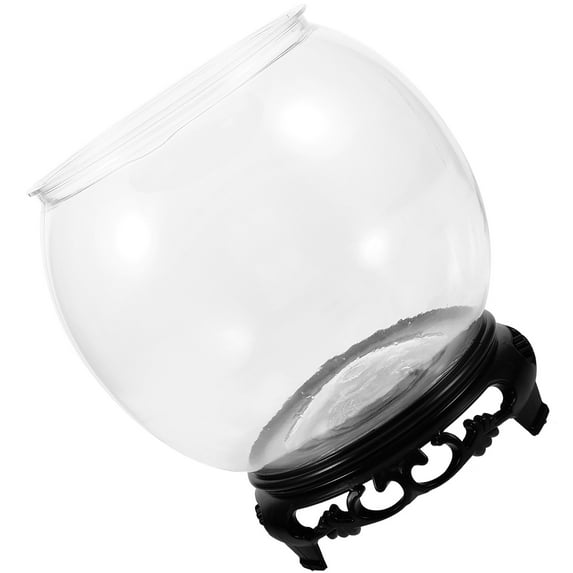 BESTYASH 1Set Transparent Desktop Fish Tank Plastic Betta Fish ...