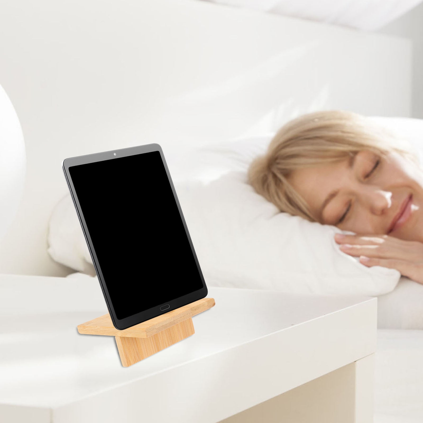 BESTYASH 1pc Mobile Phone Holder Bamboo Multi Angle Stand for Office or ...