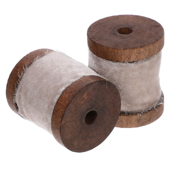 BESTYASH Grey Polyester Ribbon for Wrapping, Decorative Craft Ribbon ...