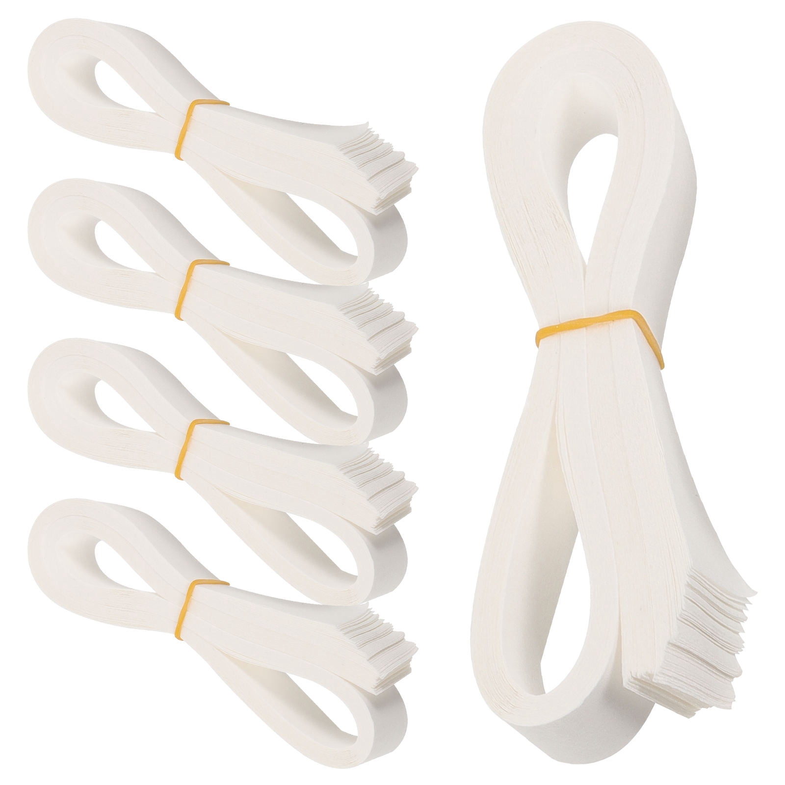 BESTYASH 200Pcs Money Cash Bands White Paper Straps Easy to Use for ...
