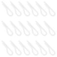 BESTYASH 200Pcs Strong Texture Plastic Clothes Fixing Clips White for ...