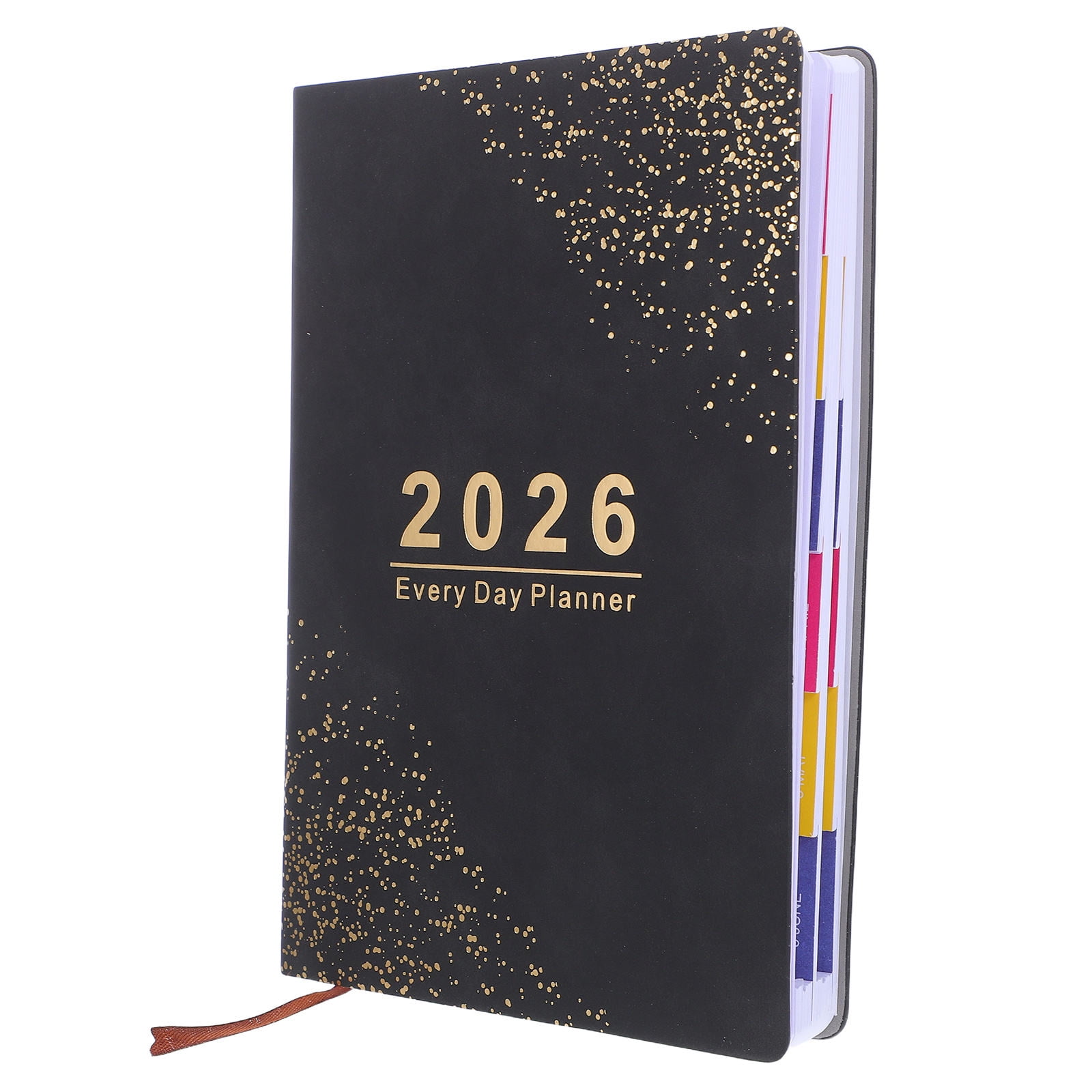 BESTYASH 2026 Personal Planner Black Hardcover Daily Weekly Monthly ...
