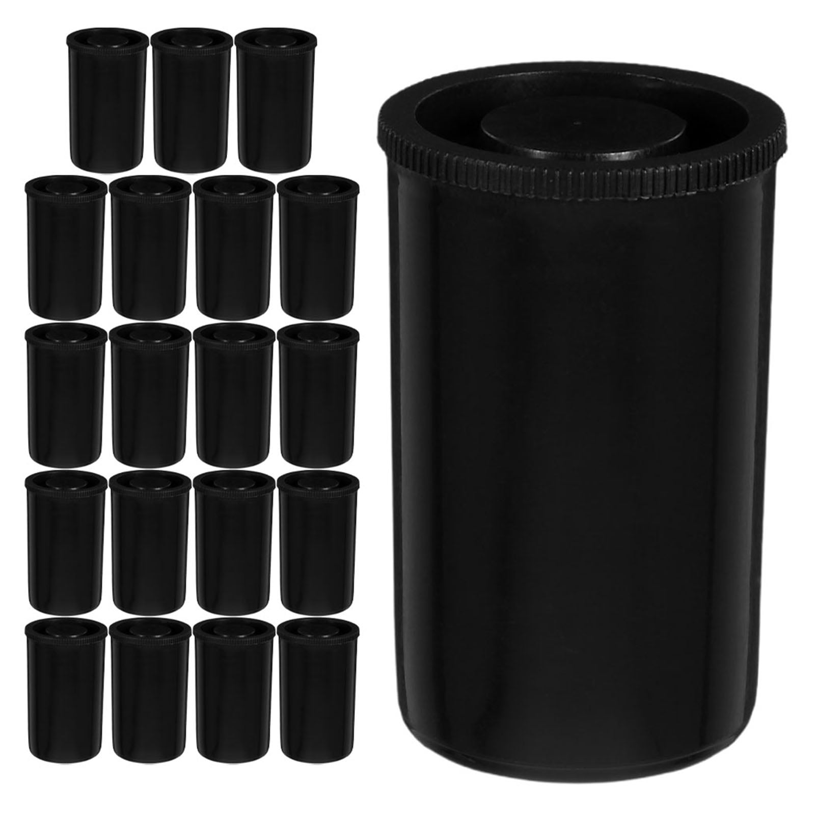 BESTYASH 20Pcs Black Film Organizer Boxes with Screw on Lids Portable ...