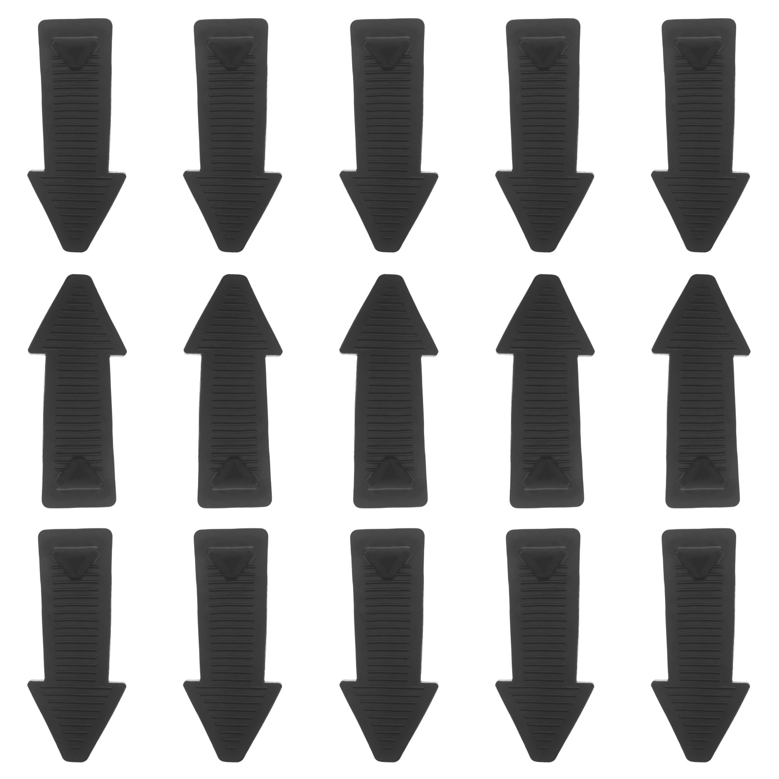 BESTYASH 20Pcs PVC Door Bumper Non Skid Door Stop Wedges for Home ...