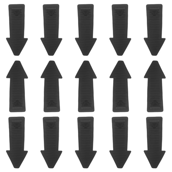 BESTYASH 20Pcs PVC Door Bumper Non Skid Door Stop Wedges for Home ...