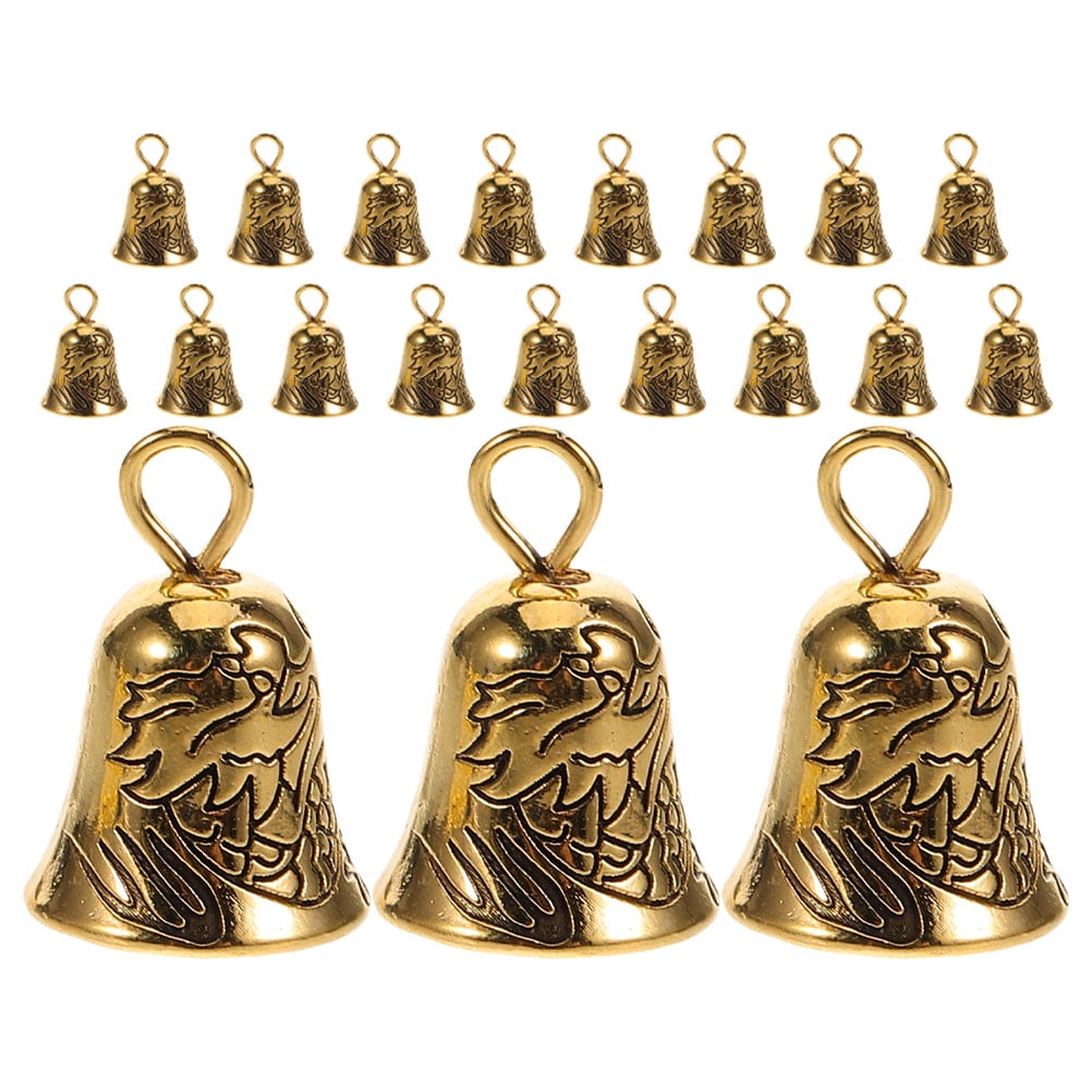 BESTYASH 20 Pieces Golden Alloy Wind Chime Bells Decorative Craft ...