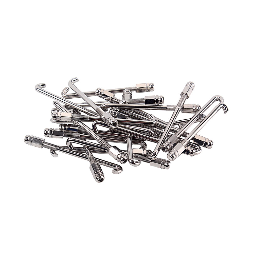 BESTYASH 24Pcs Banjo Round Hook Silver Metal Banjo Parts Lightweight ...