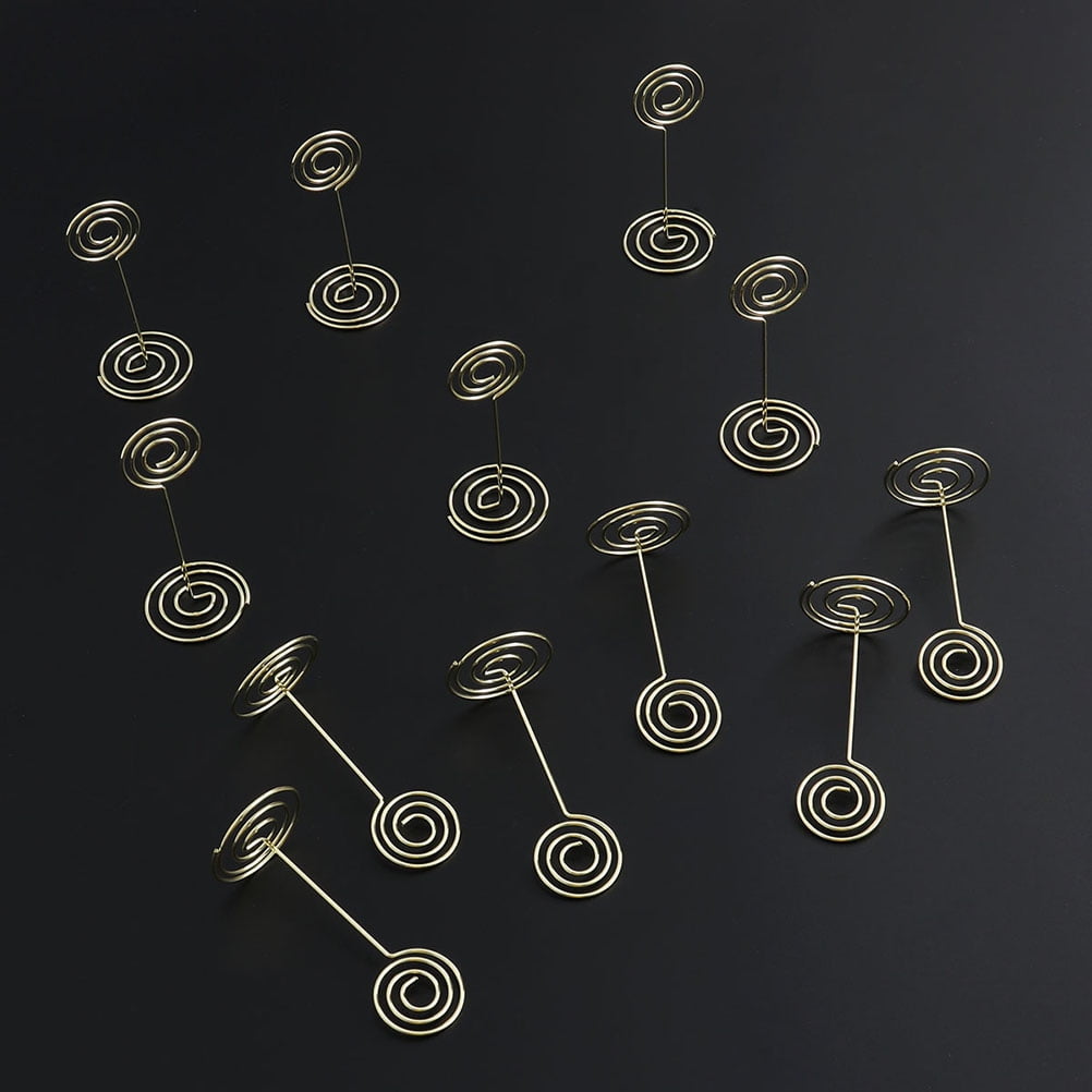 BESTYASH 24Pcs Round Photo Display Clips Carbon Steel for Adults in ...