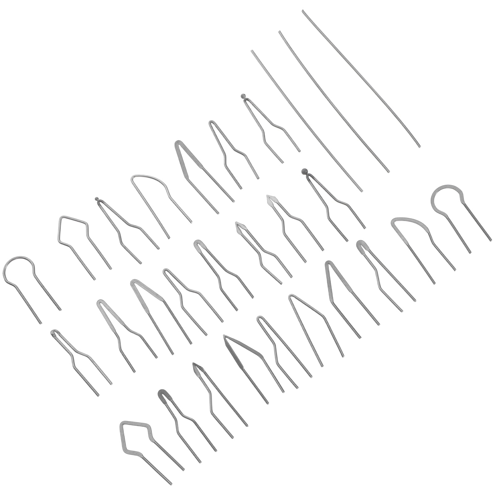 BESTYASH 28Pcs Pyrography Wire Tips Silver Soldering Iron Kit with High ...