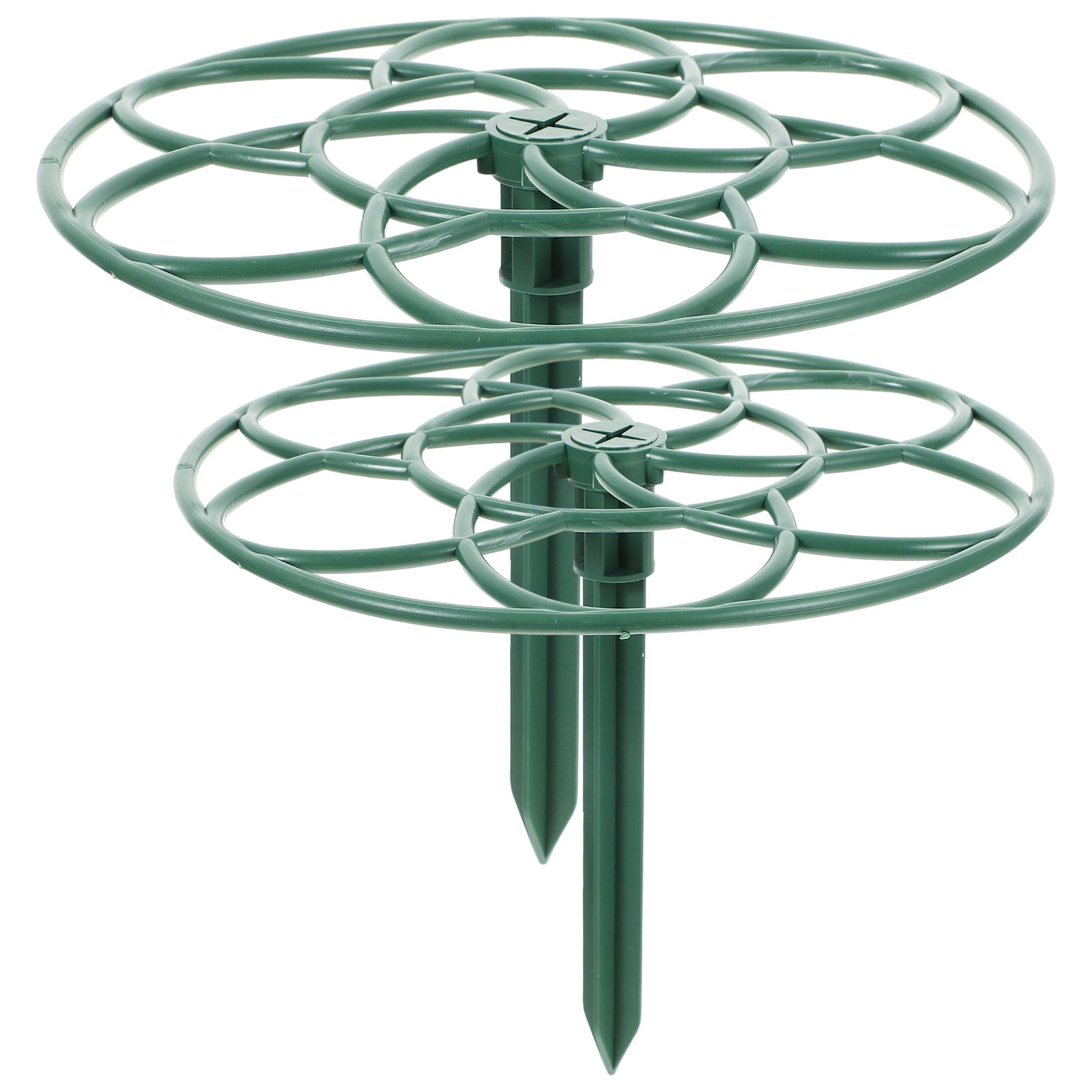 BESTYASH 2PCS Sunflower Shaped Flower Bracket Green Material Flower ...