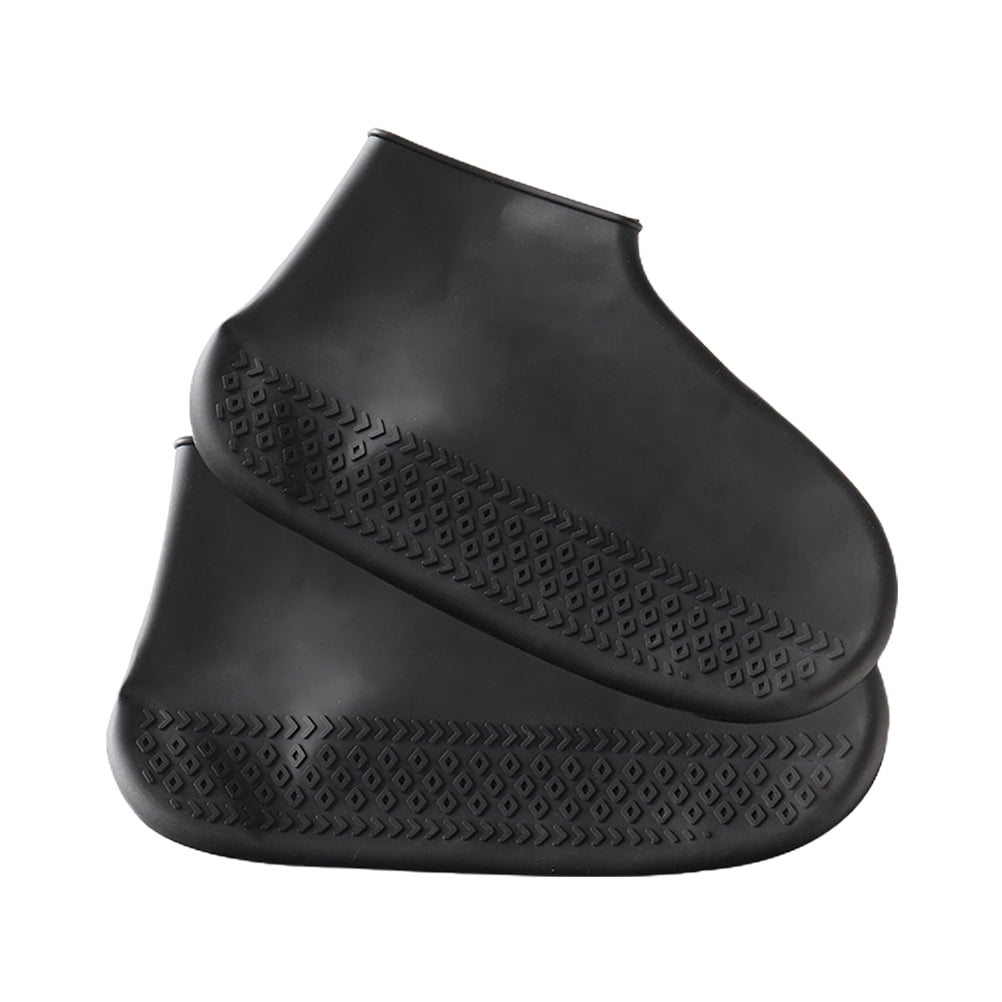 BESTYASH 2Pairs Anti Skid Overshoes Soft Flexible Silicone Shoe Cover ...