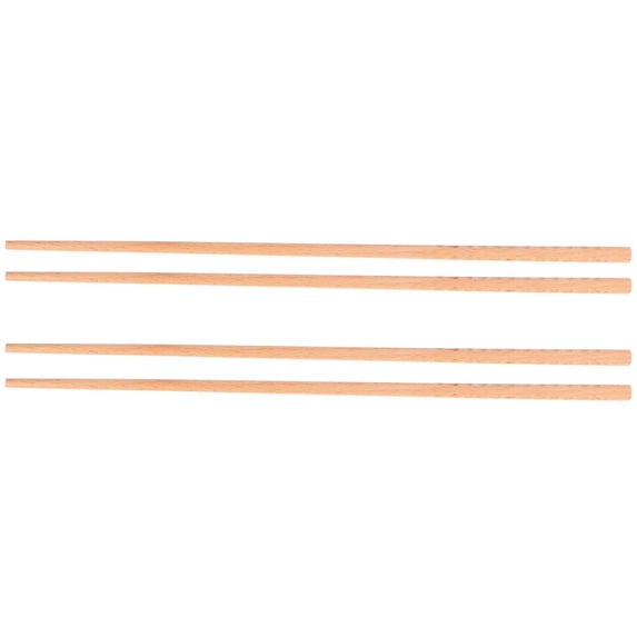 BESTYASH 2Pairs Wooden Long Chopsticks for Cooking Light Brown Kitchen ...