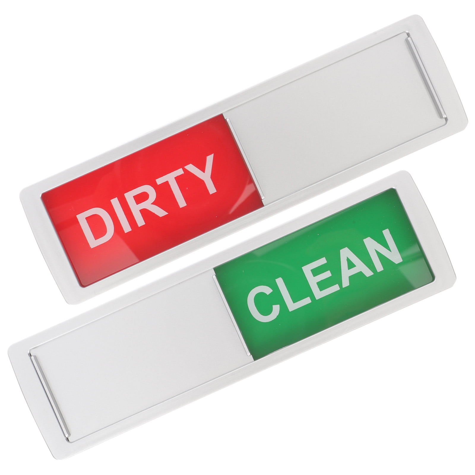 BESTYASH 2-Pack Double-Sided Abs Dishwasher Status Indicator Signs for ...